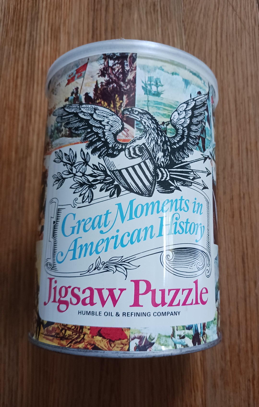 Vintage 1969 American History Jigsaw Puzzle - 300 Pieces - Etsy