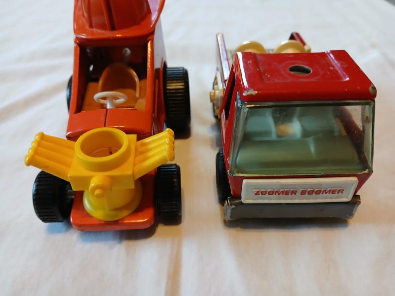 Topper Zoomer Boomer Fire Trucks - Etsy