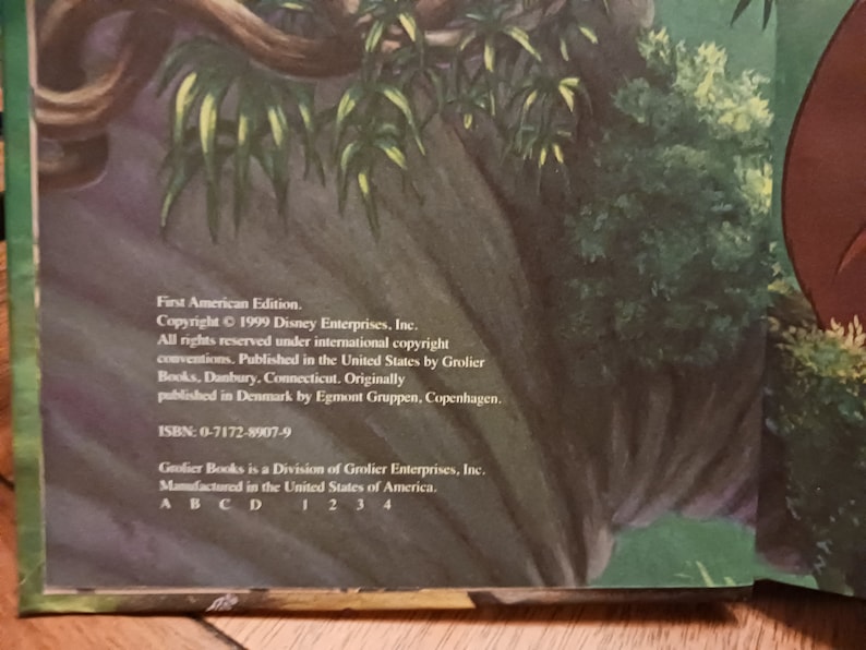 Disney's Tarzan Book - Etsy