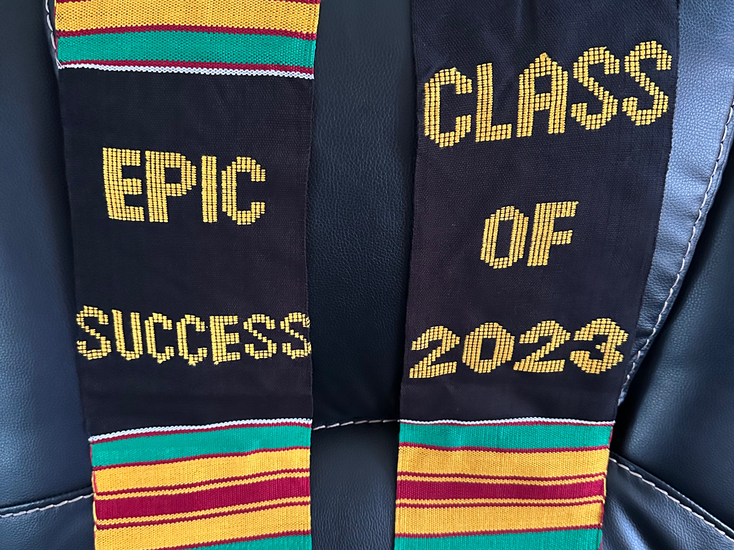 Custom Graduation Kente Stole From GHANA - Etsy