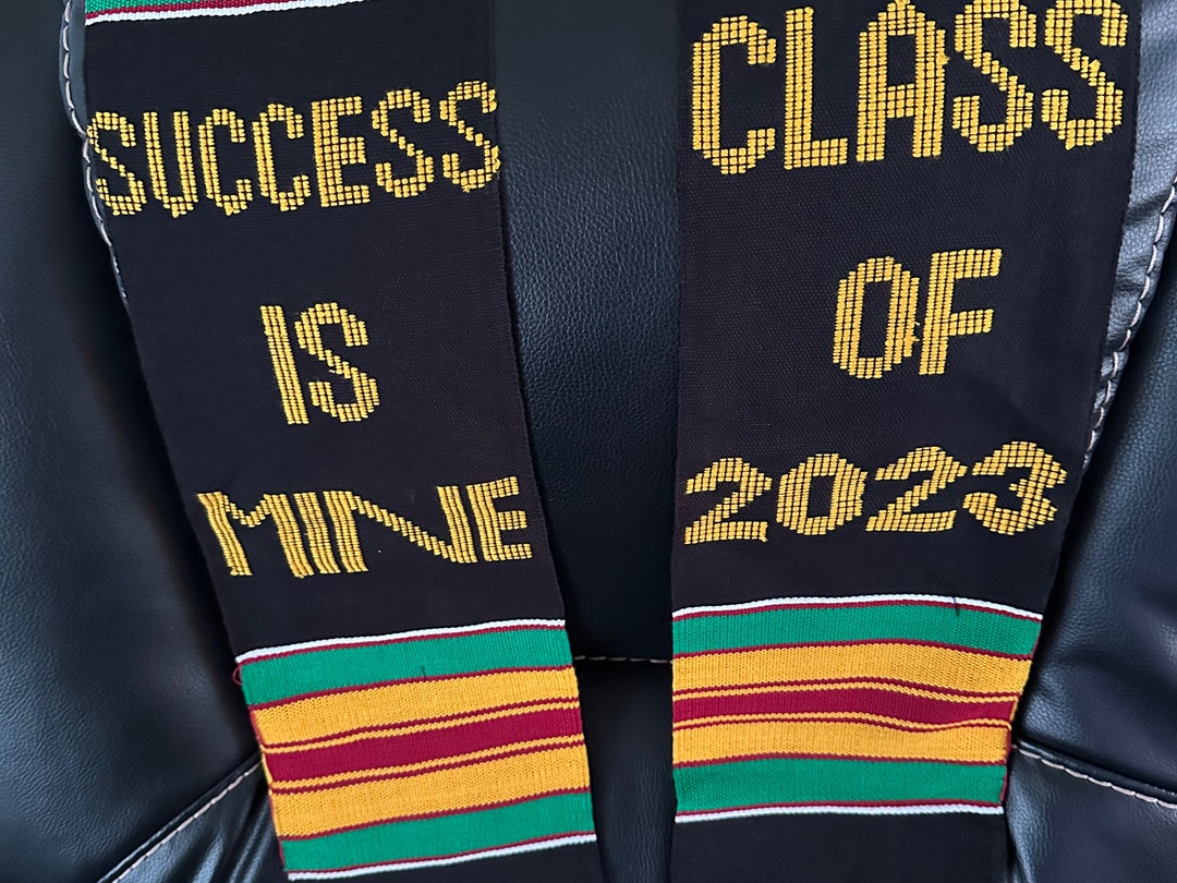 Custom Graduation Kente Stole From GHANA - Etsy