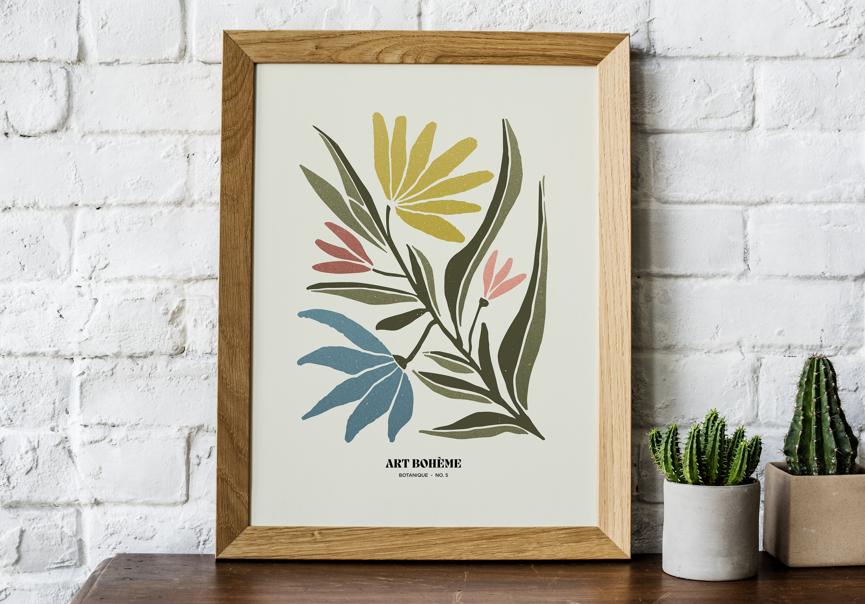 Art Boheme Retro Art Printable Earth Tone Wall Art Retro - Etsy