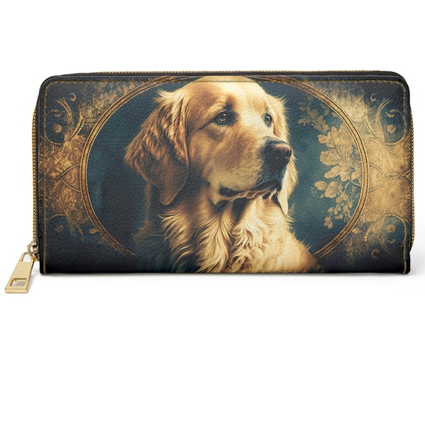 Golden Retriever Purse and Wallet - Etsy