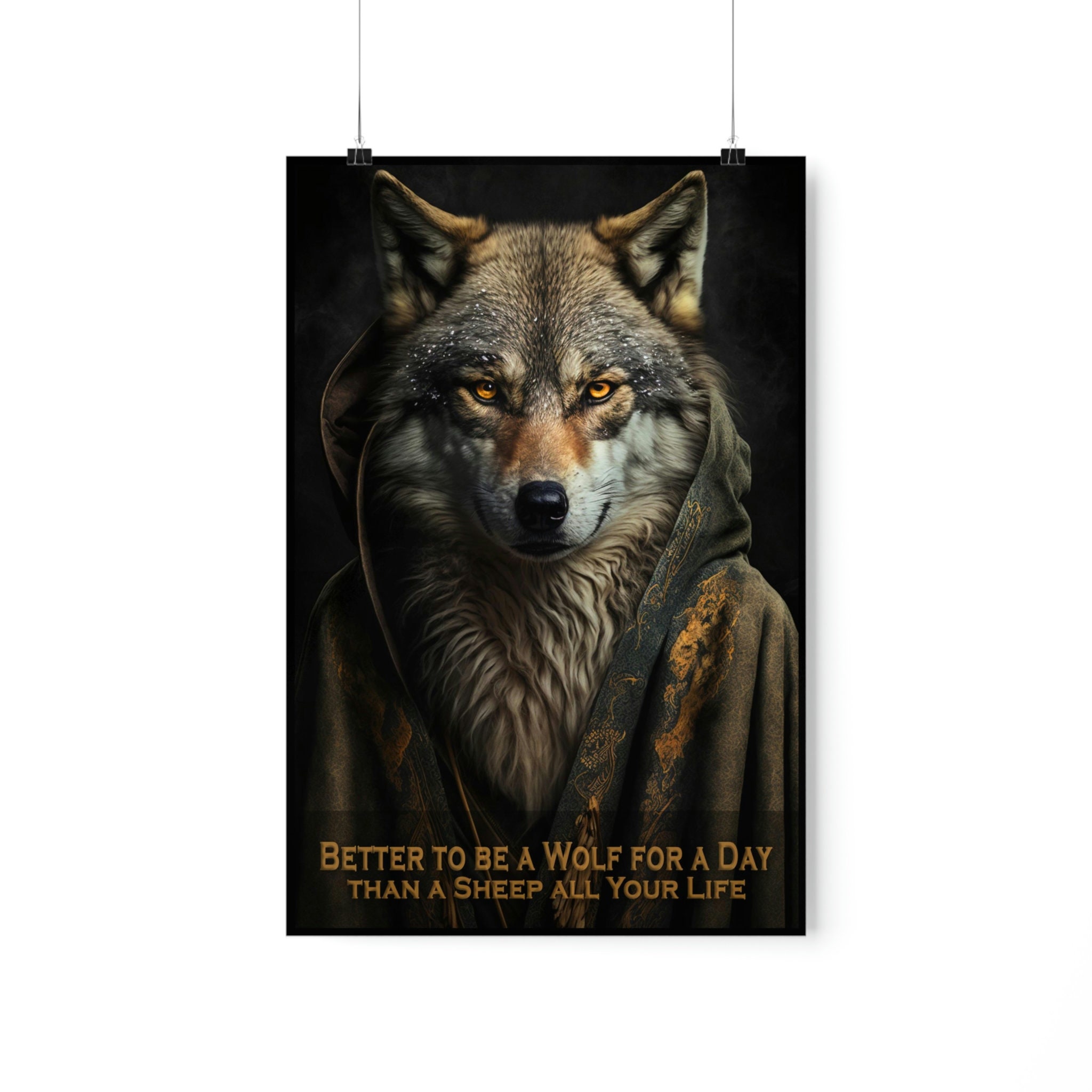 Wolf Inspirational Quotes Better to Be a Wolf for a Day Than a Sheep ...