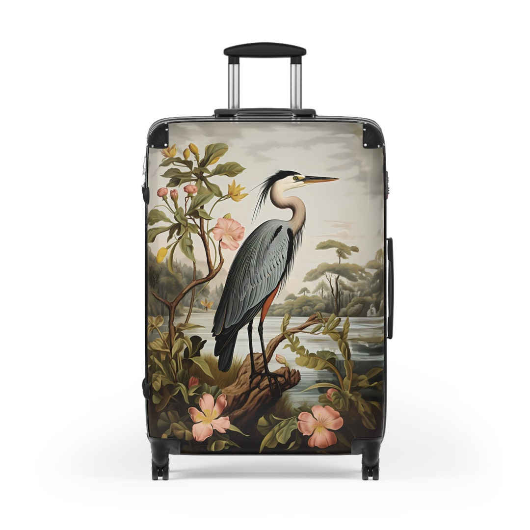 Great Blue Heron Suitcase - Etsy