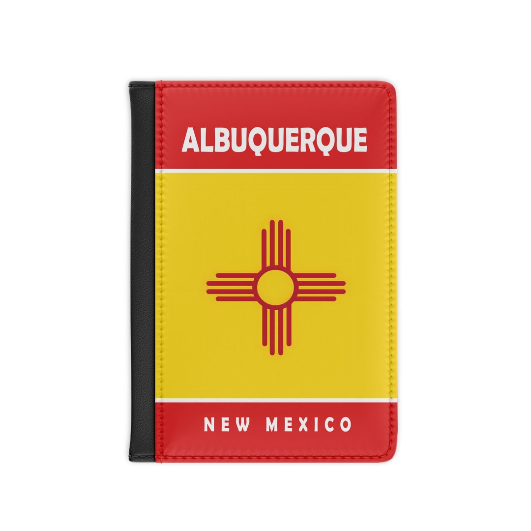 Albuquerque New Mexico Passport Holder Unique Souvenir Gift - Etsy
