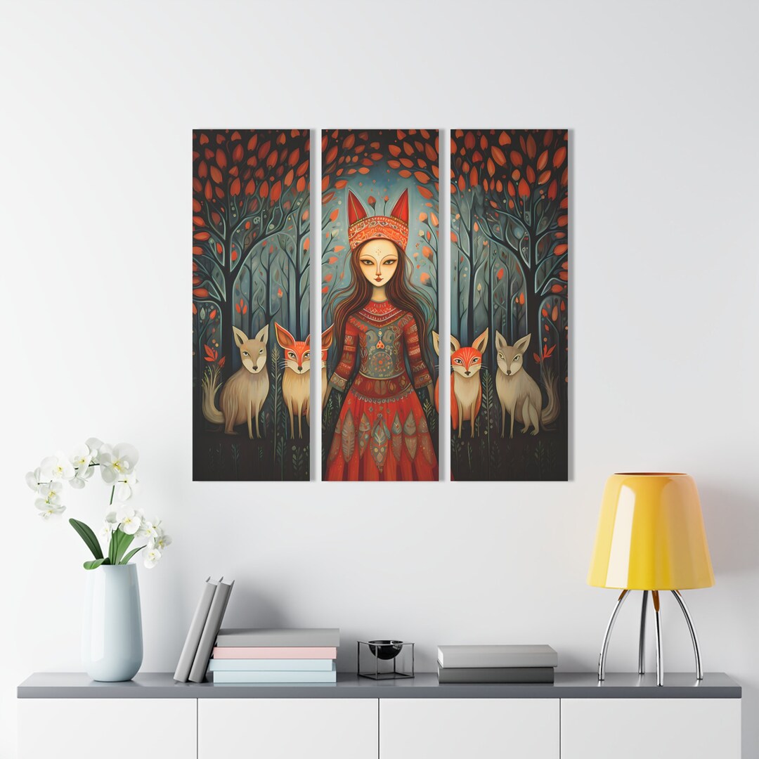Freya the Norse Goddess Art Print Acrylic Prints triptych - Etsy