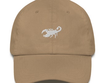 SCORPION WILDLIFE Hat Embroidered Men Women Arachnid Gift - Etsy