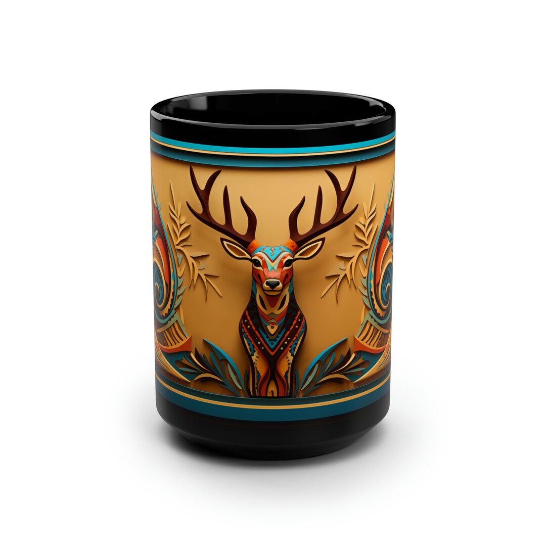 3D Look Buck Deer Mug: Unleash Your Inner Hunter With This - Etsy