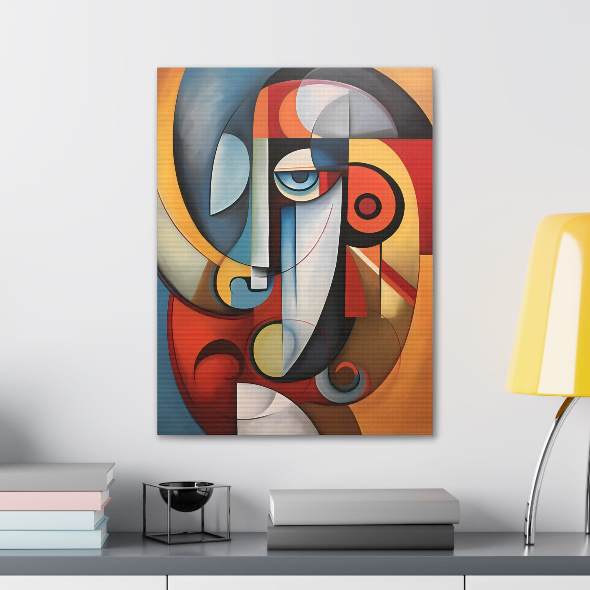 Abstract Cubism howard's Face Painting Fine - Etsy