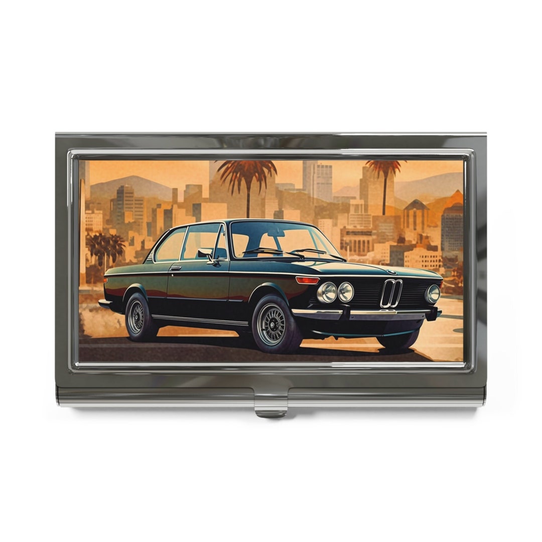 Vintage BMW Business Card Holder - Etsy