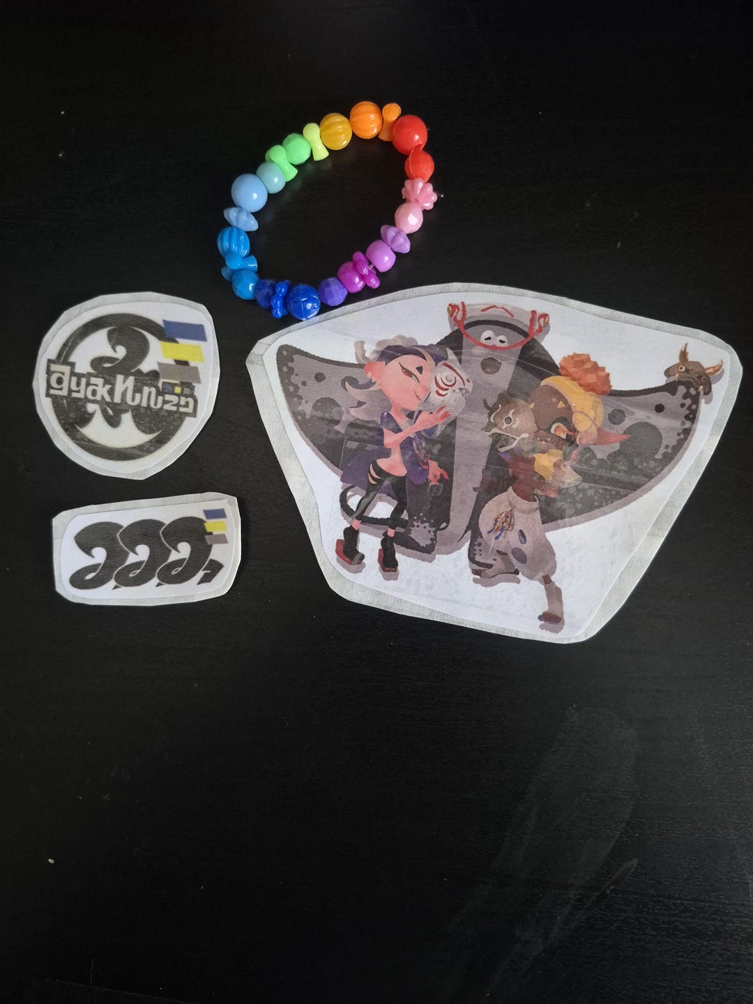 Splatoon Deep Cut Stickers With Bracelet - Etsy