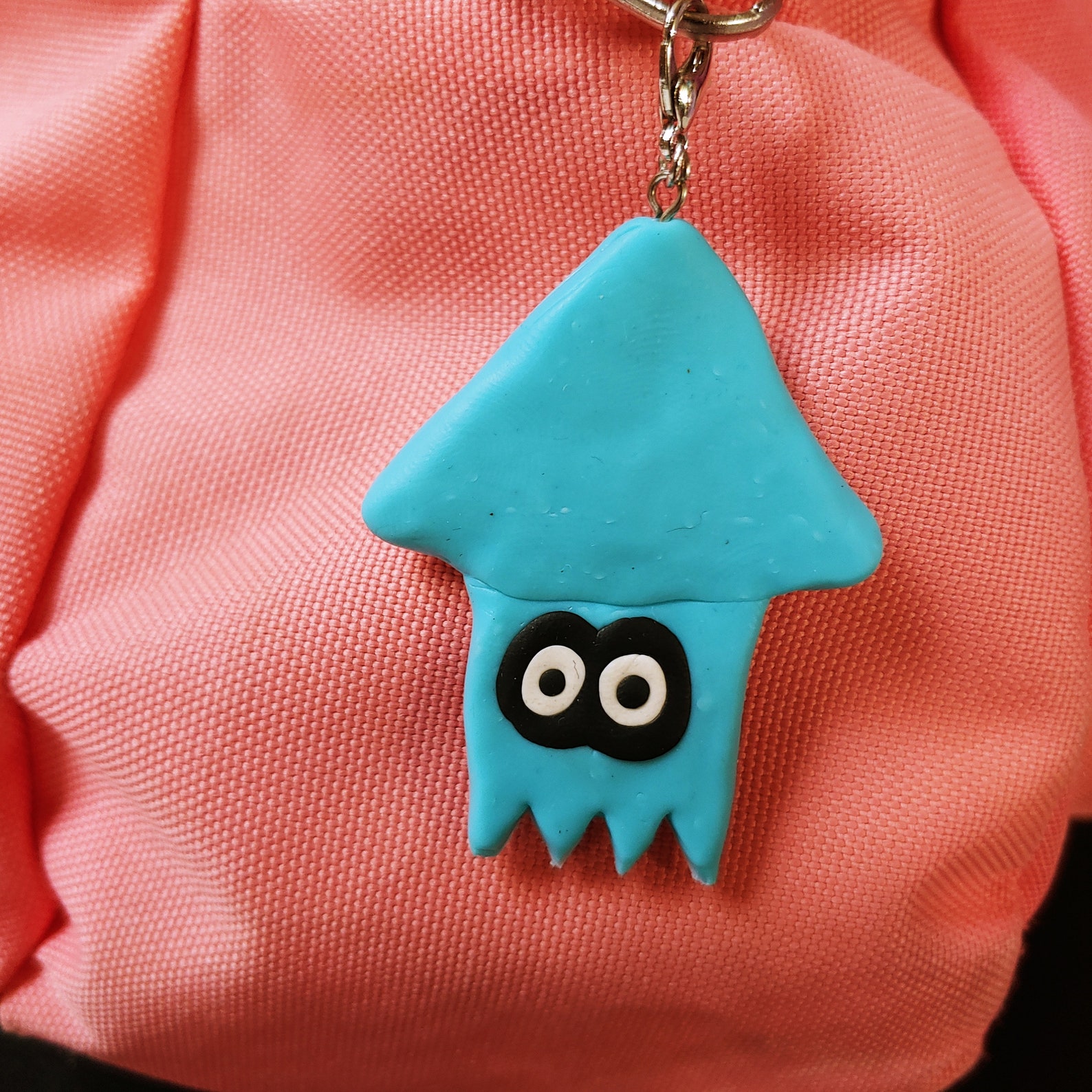 Splatoon Blue Inkling Key Chain - Etsy