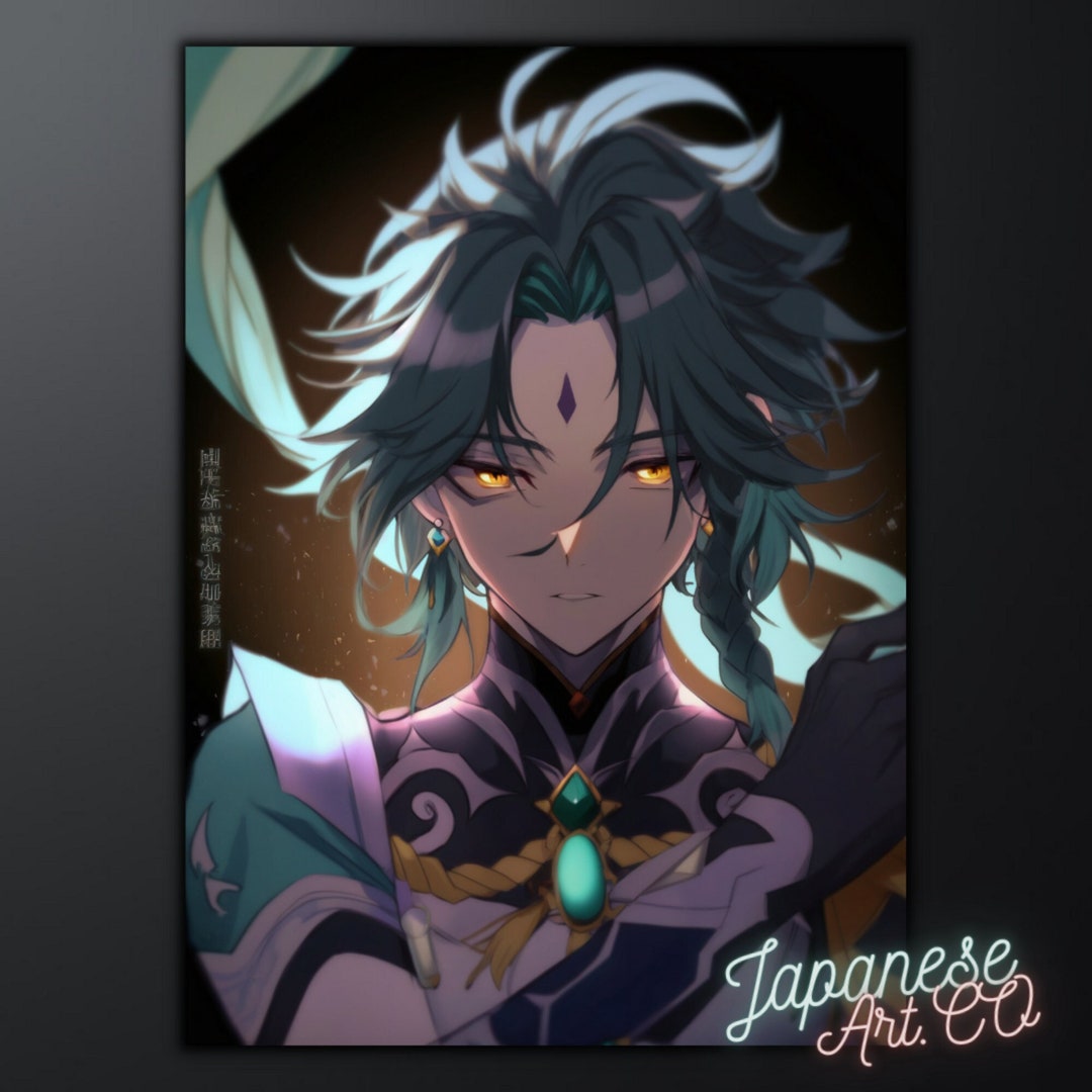 Genshin Impact Poster xiao Genshin Art 8 Collection the Wonders of ...
