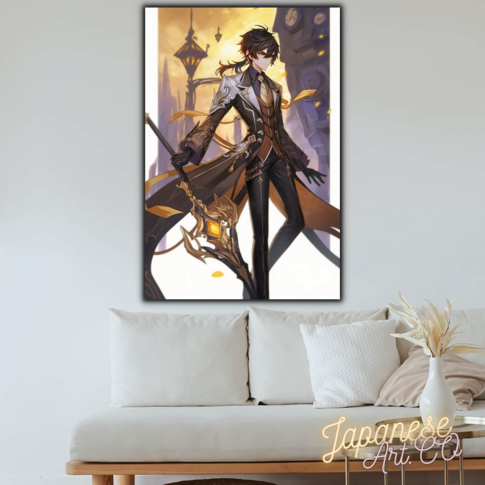 Genshin Impact Poster zhongli Genshin Art 4 Collection the Wonders of ...
