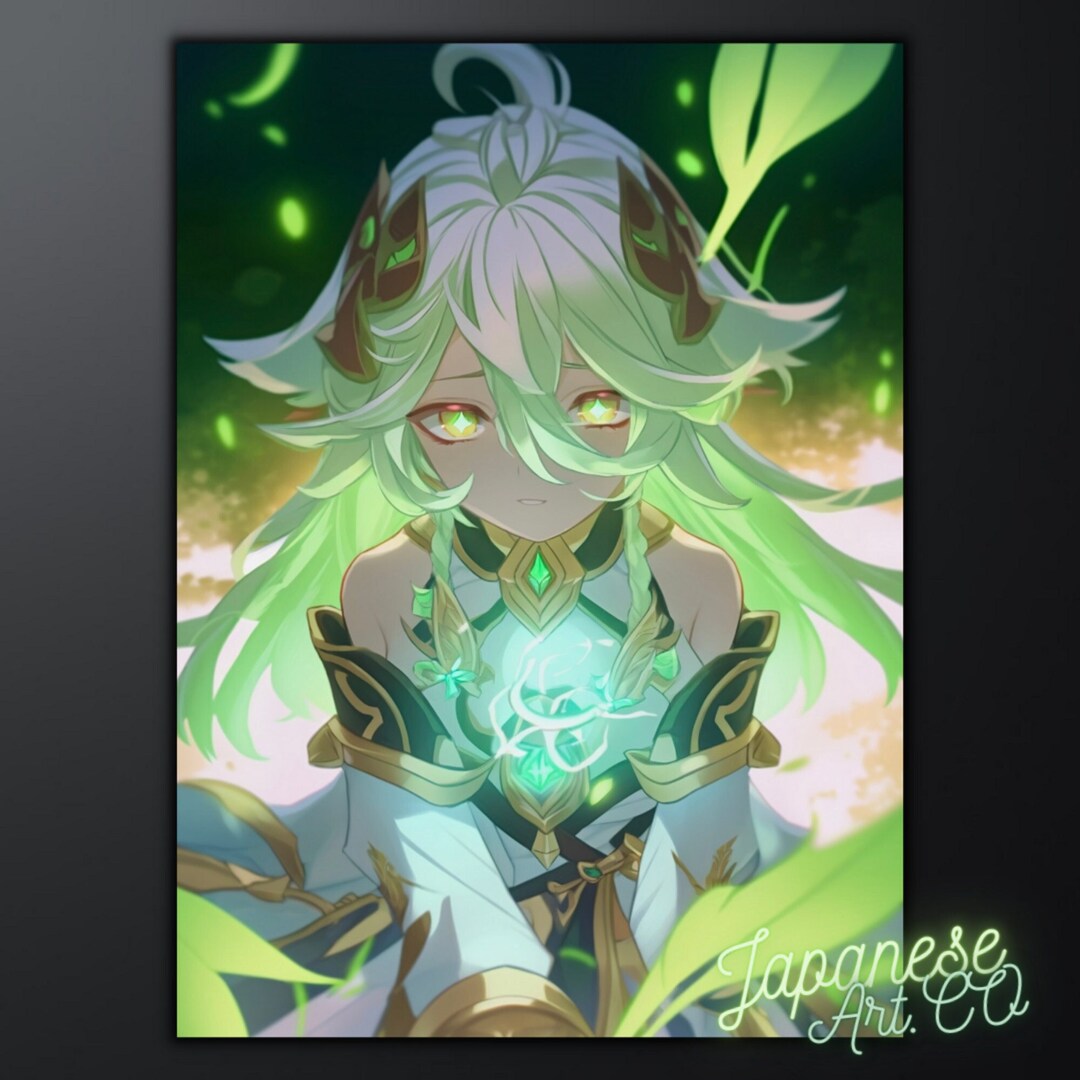 Genshin Impact Poster nahida Genshin Art 9 Collection the Wonders of ...