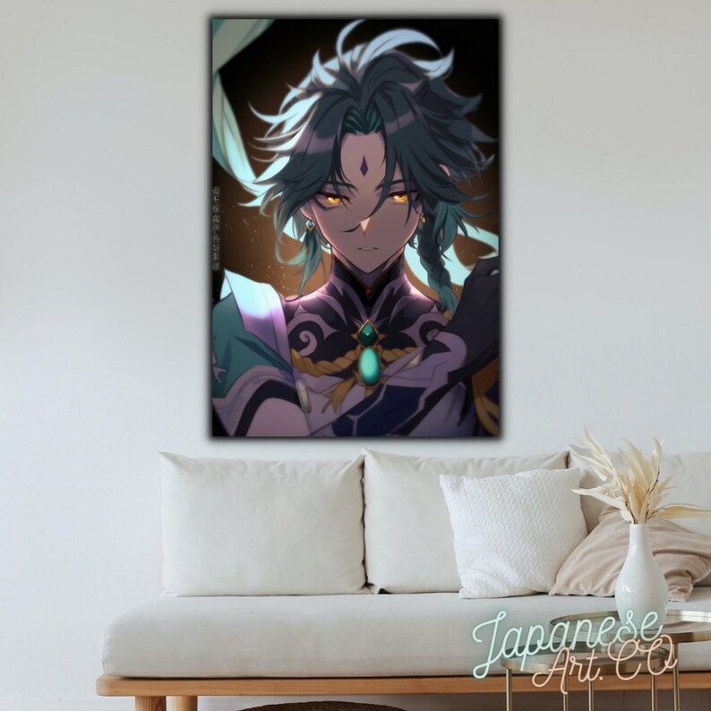 Genshin Impact Poster xiao Genshin Art 8 Collection the Wonders of ...