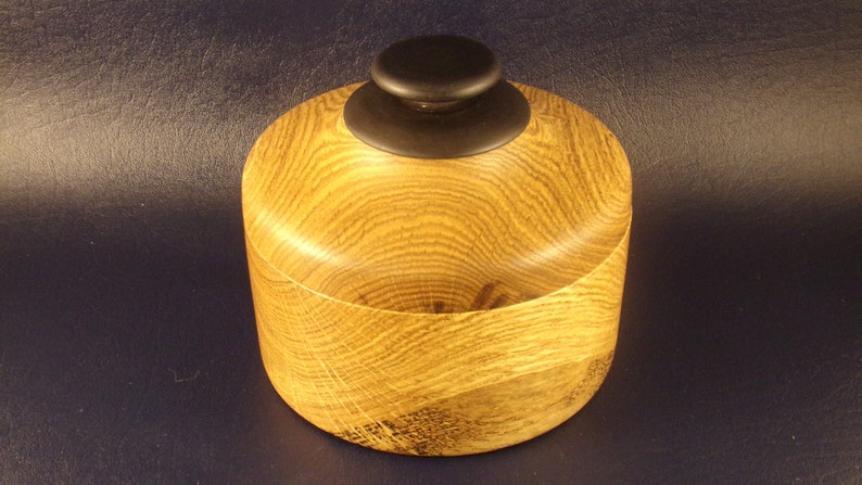 Hand Turned Lidded Wood Box - Etsy