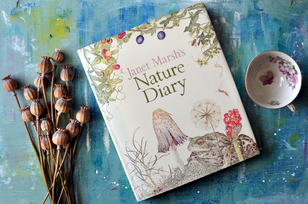 Vintage Nature Book/ Janet Marshs Nature Diary /junk Journal - Etsy