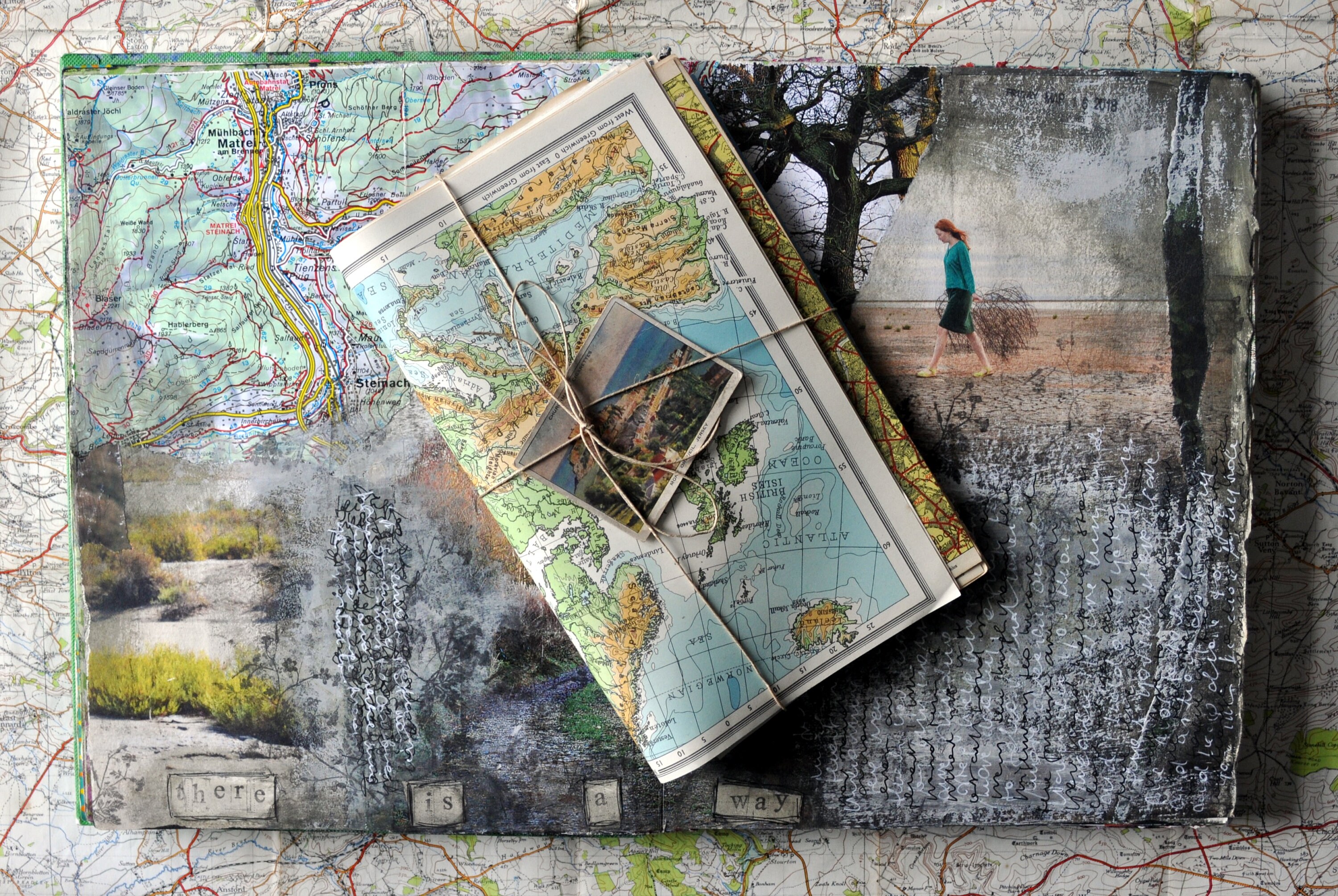 Vintage Map Ephemera Pack / 50 Maps Mix Set / Junk Journal/ Collage ...