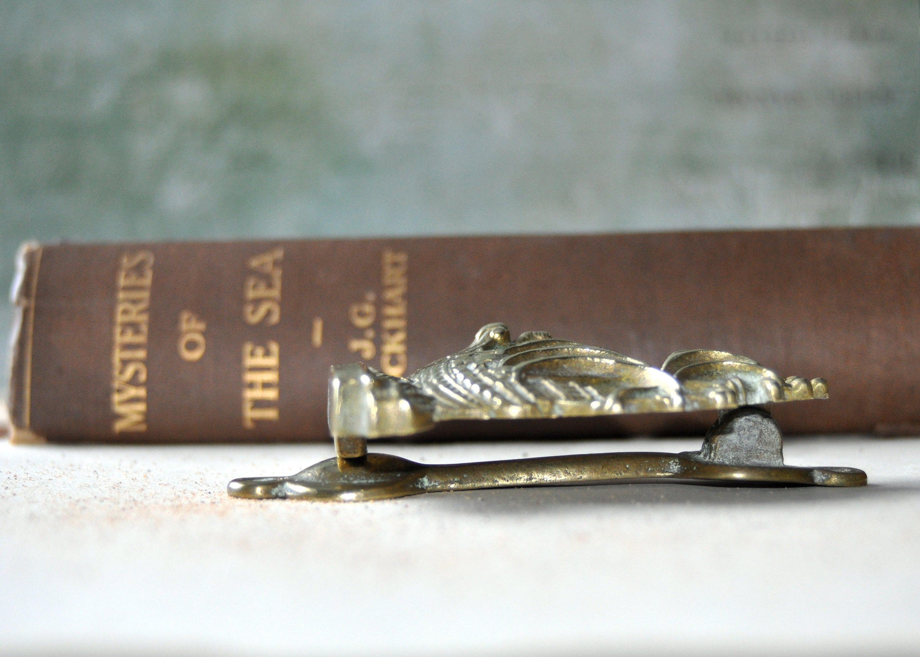 Elizabethan Galleon Ship Design Door Knocker/vintage Solid Brass - Etsy