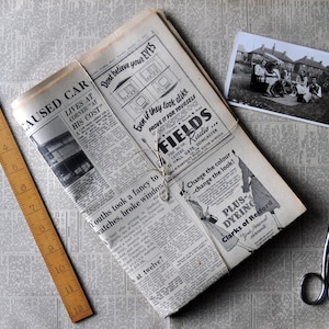 20 Random 1952 Old Newspaper Pages/vintage Advertisements/vintage ...