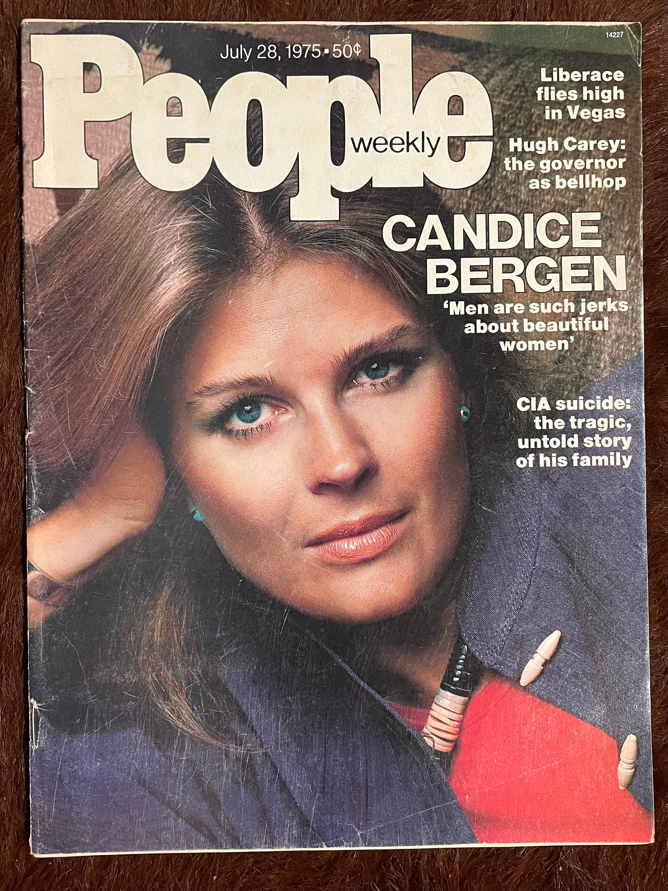 Vintage 1970s People Magazine 70s Retro Book Candice Bergen July 1975 ...