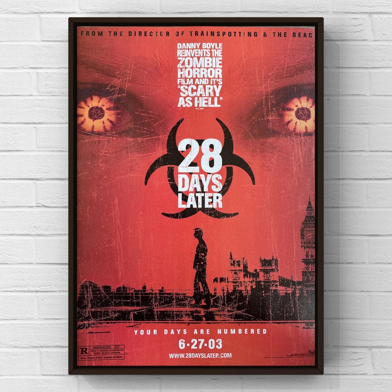 28 Days Later Poster - Etsy