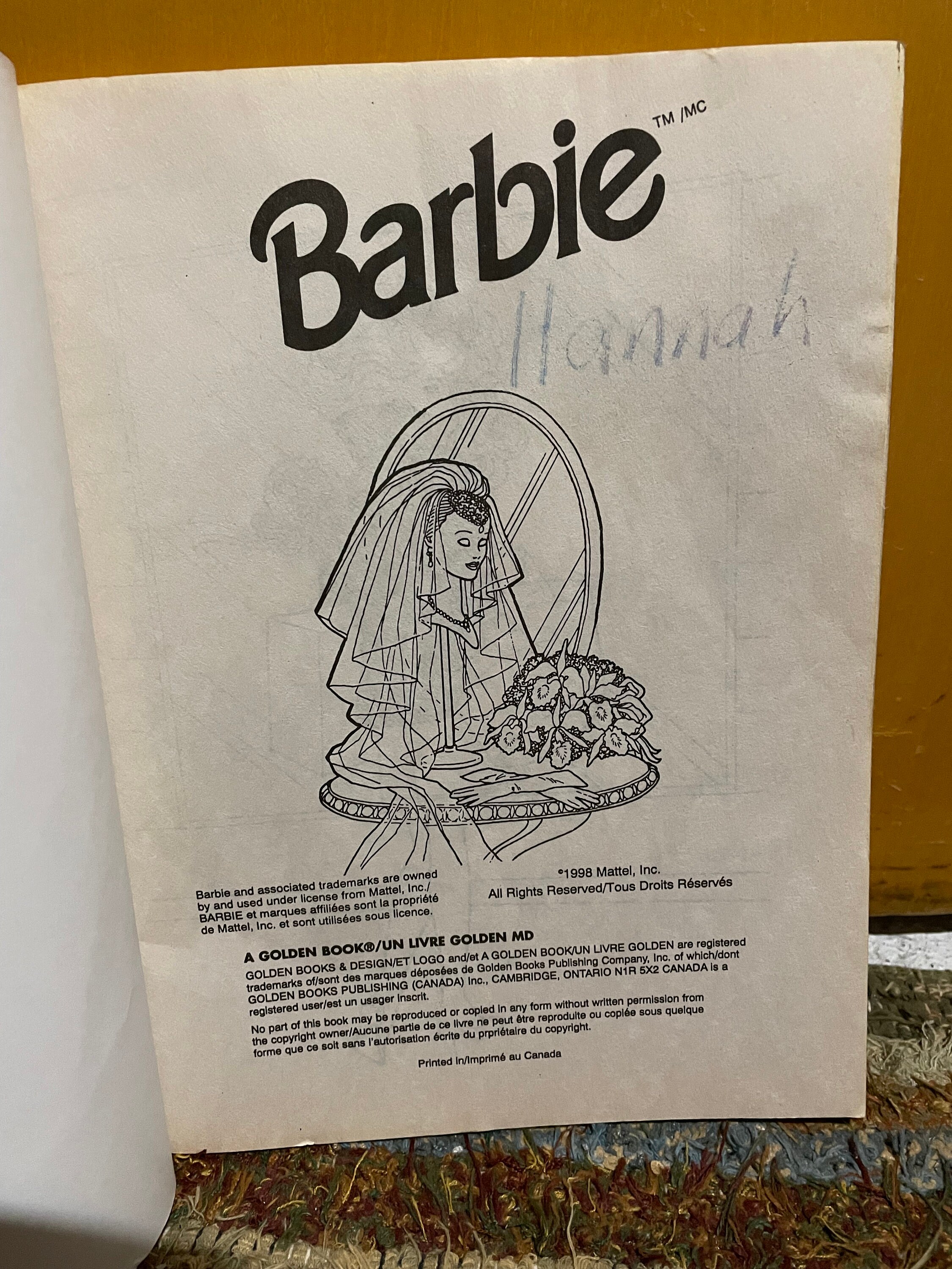 Vintage 1990s Barbie Jumbo Colouring Book Soft Cover Coloring Books 90s ...