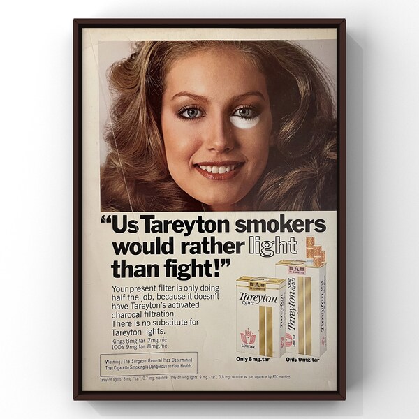 Tareyton Cigarettes - Etsy