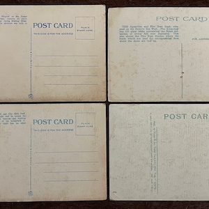 Vintage 1920s Postcards Cards Antique Rare Set of 4 New York City USA ...