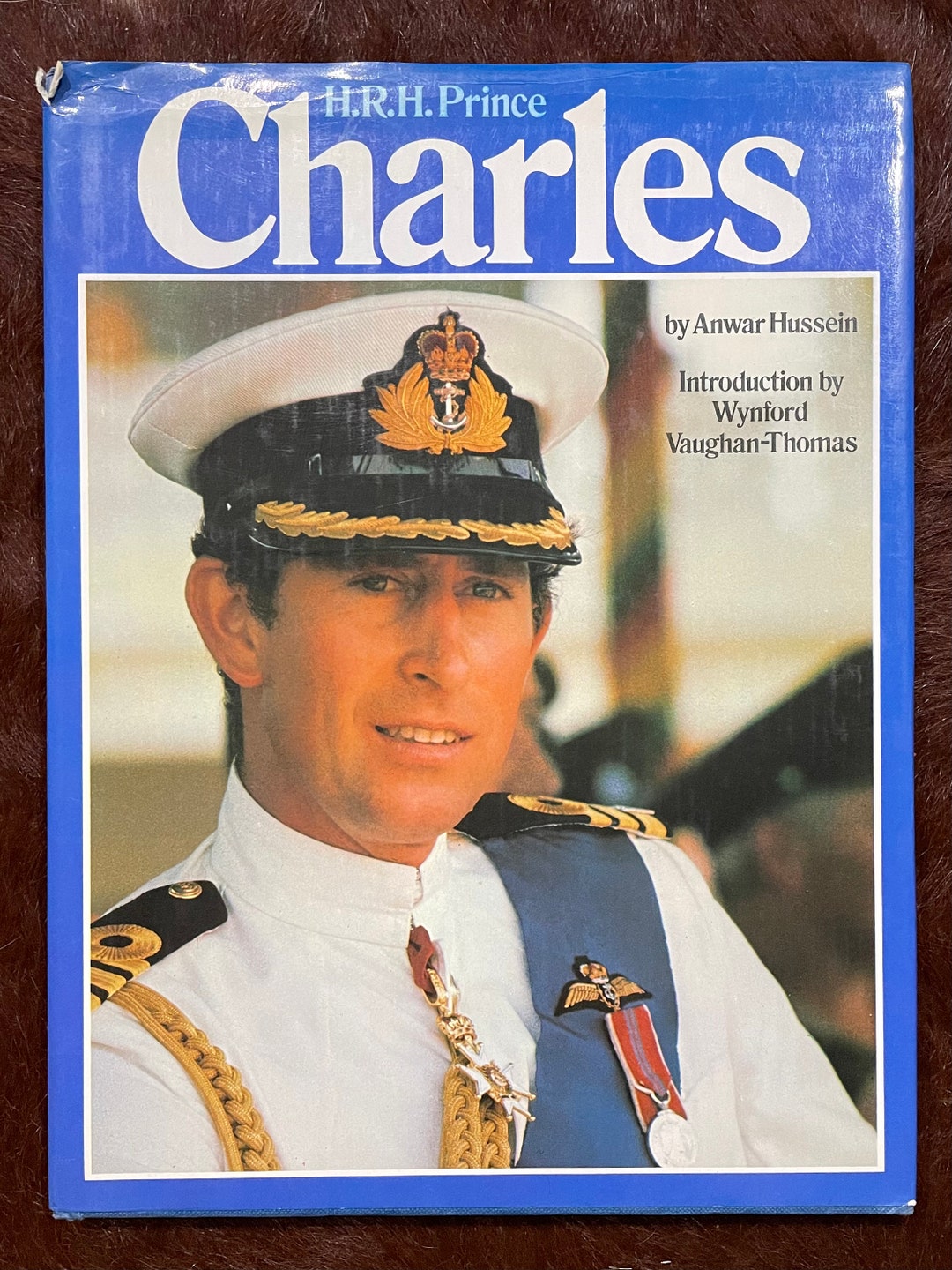 Vintage 1970s Hardcover Book H.R.H Prince Charles Royal Family British ...