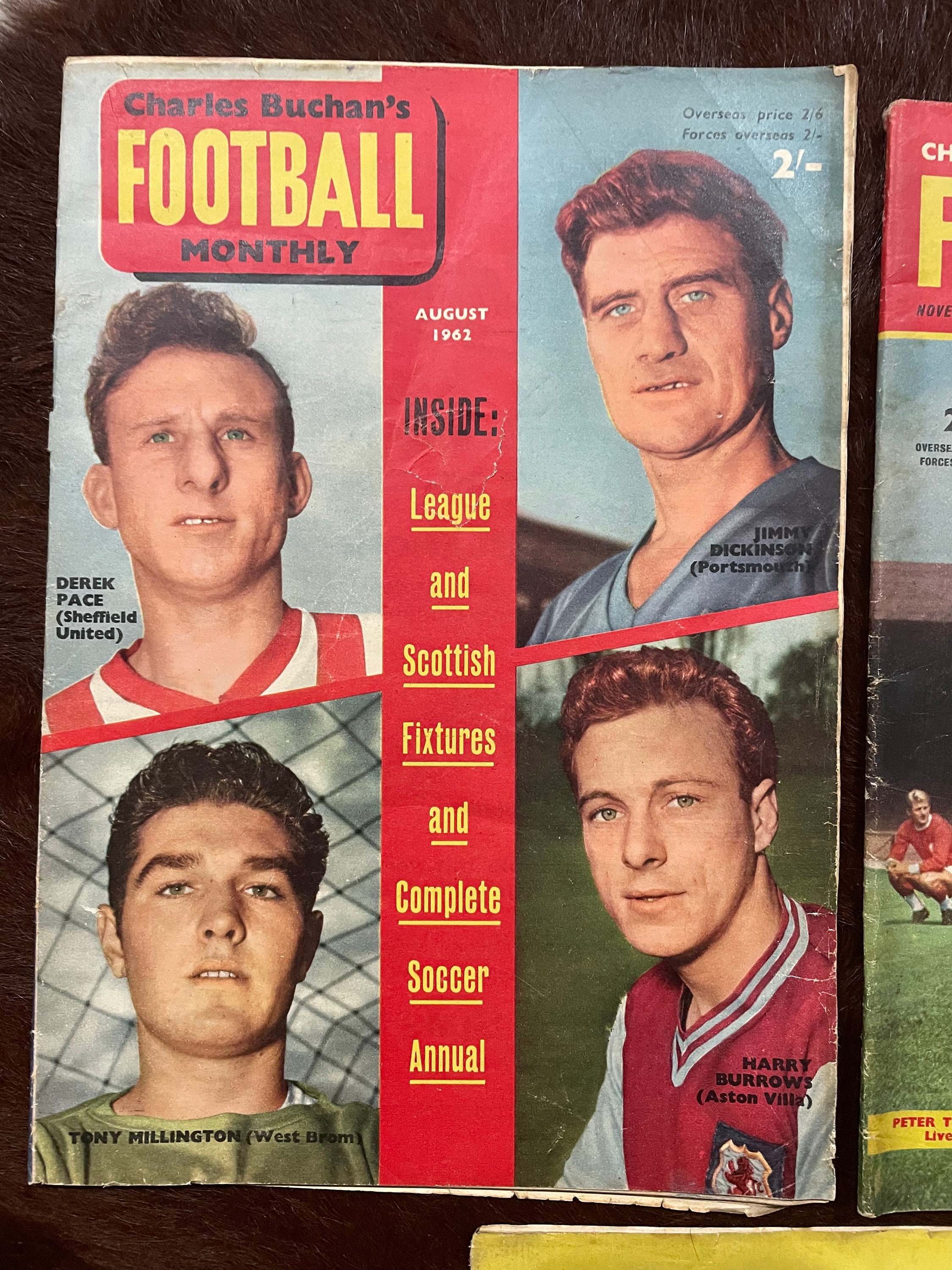 Vintage 1950s / 1960s Charles Buschans Football Magazines Lot of 3 ...