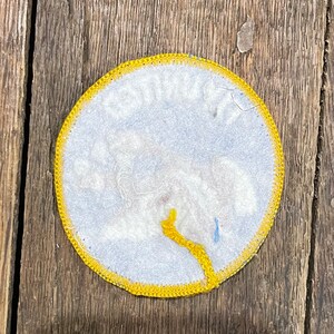 Vintage 1970s Makin’ Bacon / Fly United Geese Funny Pigs Sew on 2 Patch ...