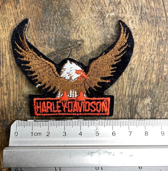 Vintage Harley Davidson Eagle Motorcycle Patch / Iron… - Gem