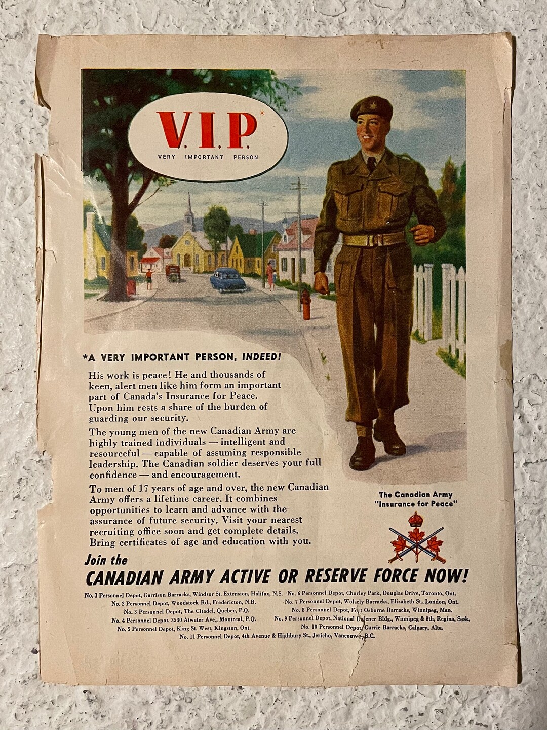Vintage 1940s Soldier War Canadian Army Ad / Calvert Whisky - Etsy