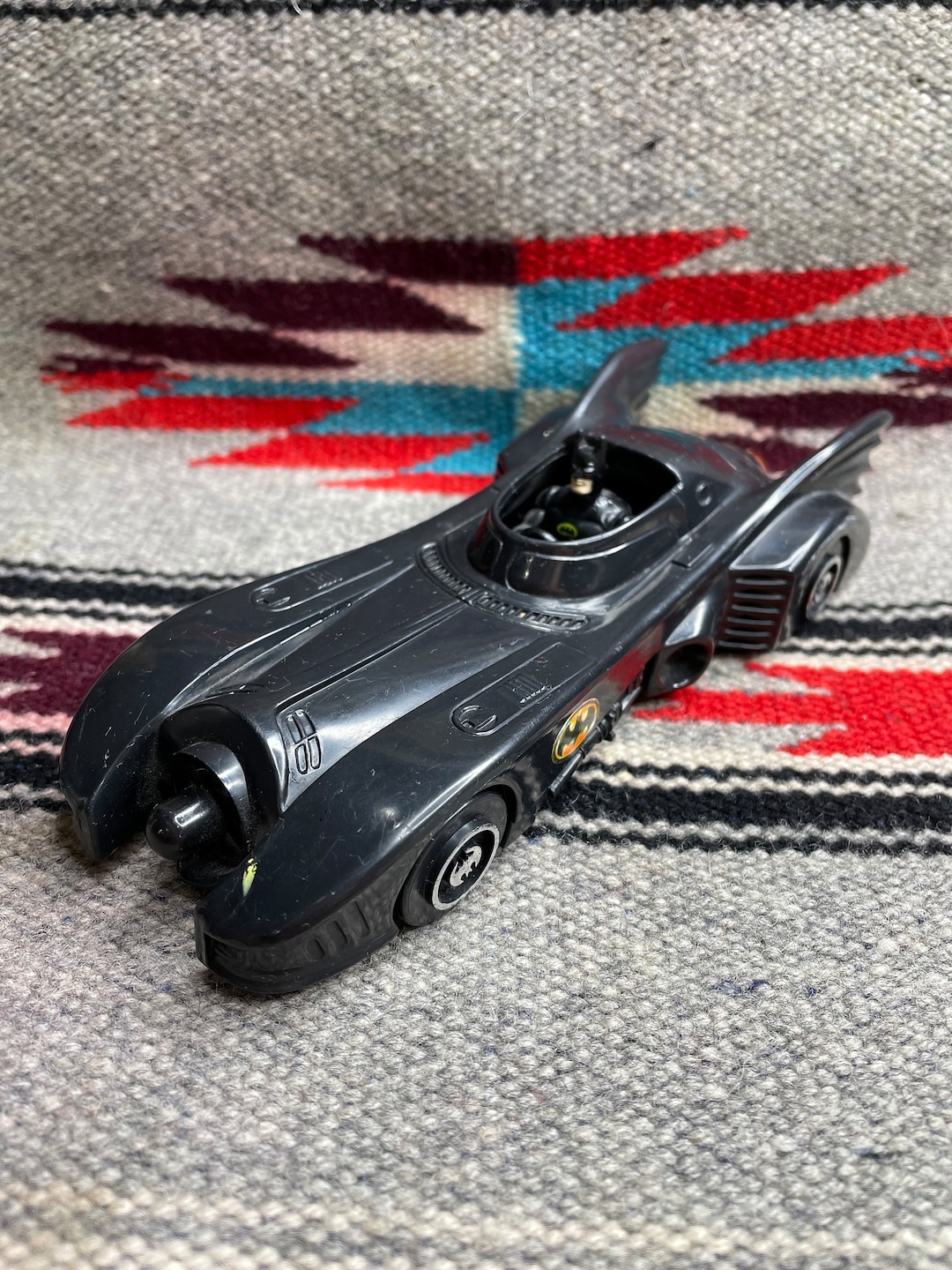 Vintage 1980s Batman Batmobile Kids Toy Superhero 80s Retro Childrens ...