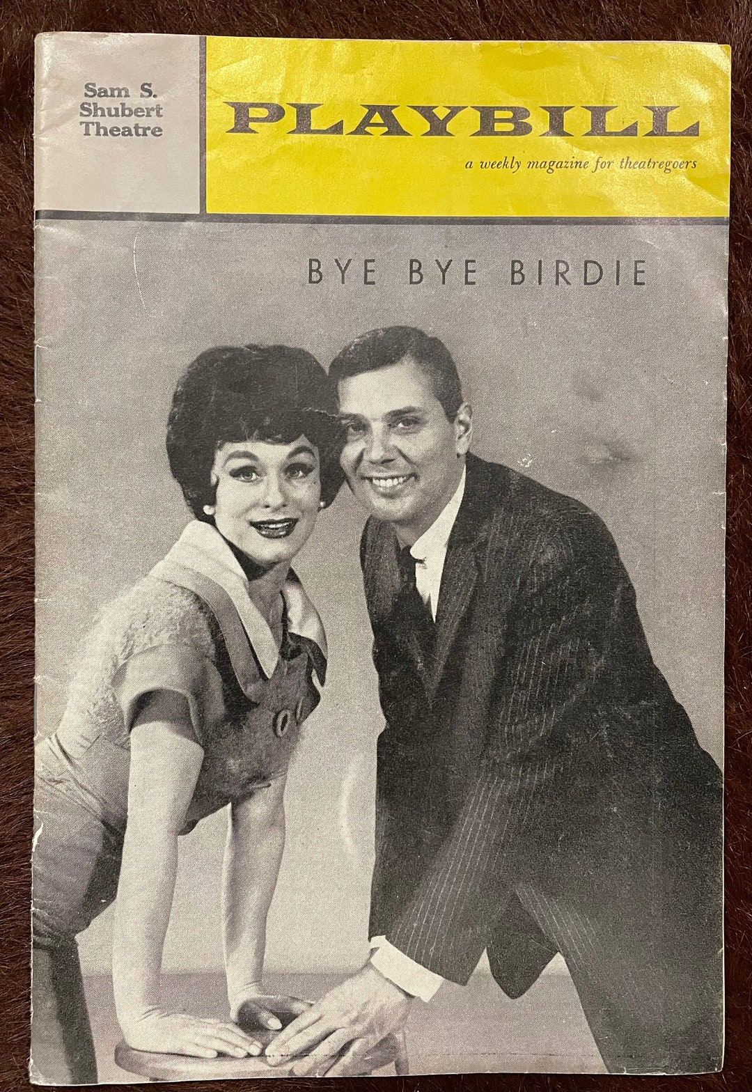 Vintage 1960s Playbill Magazine Bye Bye Birdie Retro Book Small ...