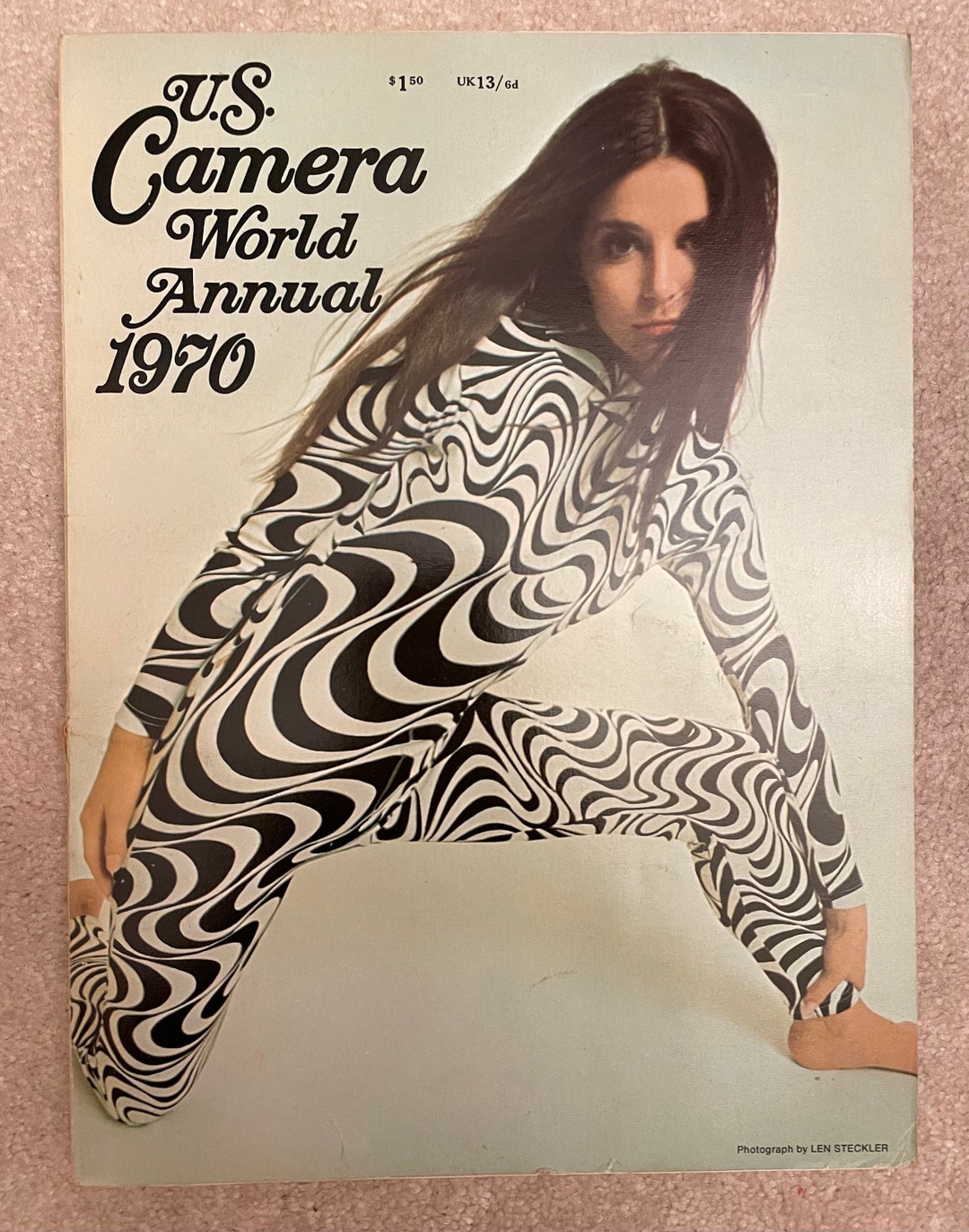Vintage 1970s U.S Camera World Annual 1970 Magazine 70s Retro Book Ad ...