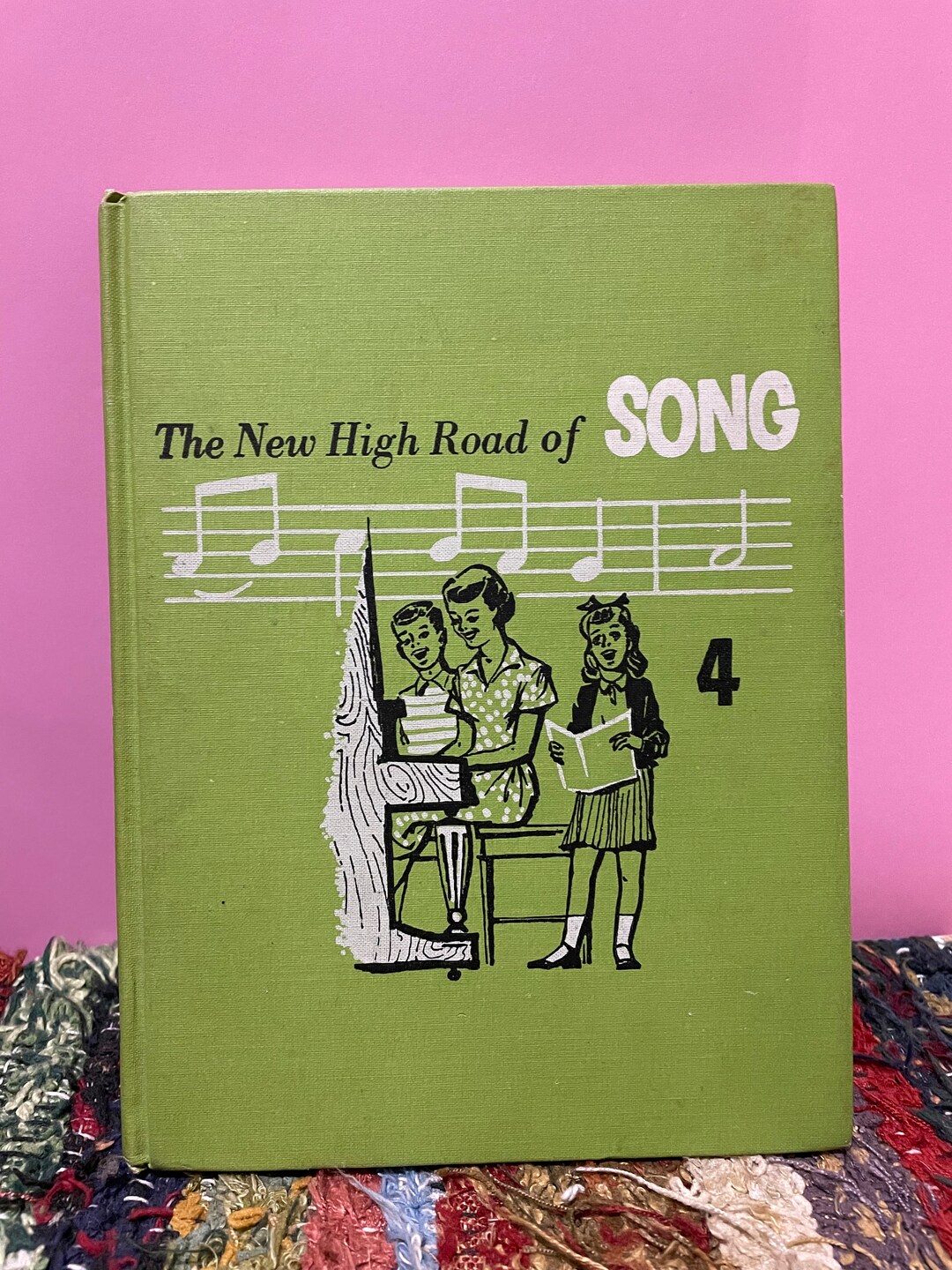 Vintage 1960s the New High Road of SONG 4 Music Piano Singer Hardcover ...