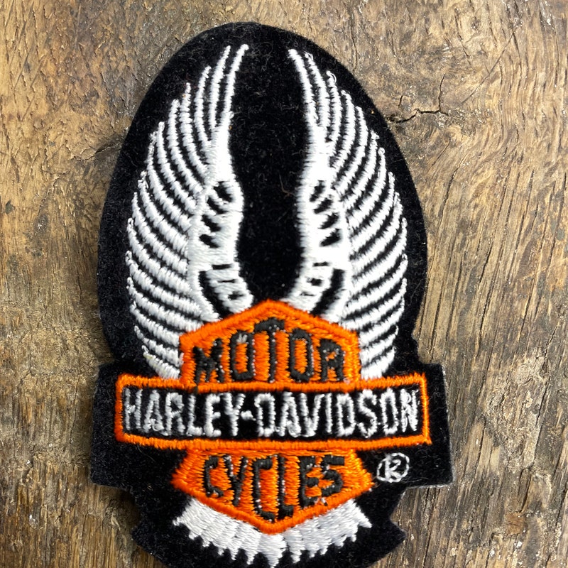 Black Harley Riders Patch - Etsy