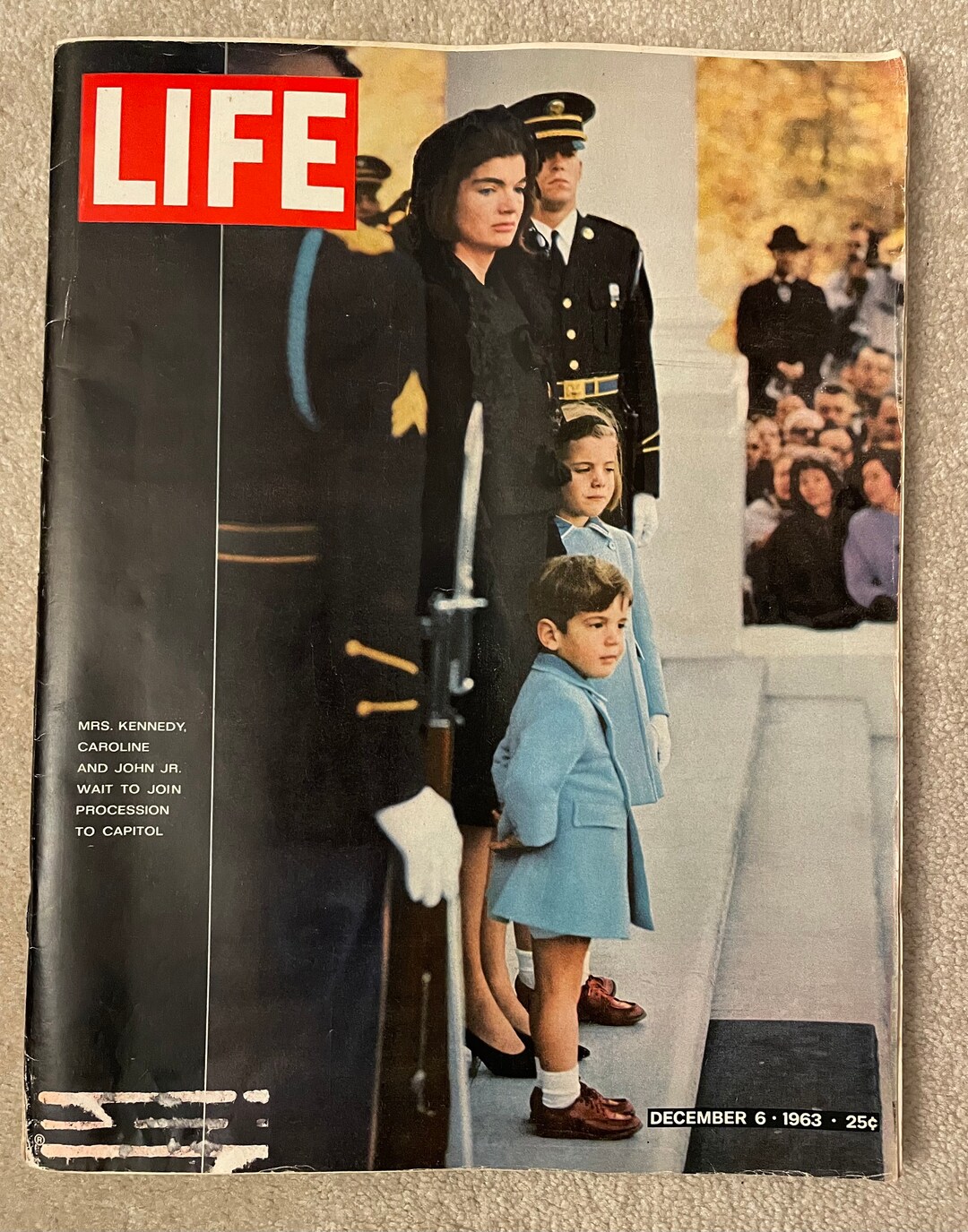 Vintage 1960s LIFE Magazine Kennedys John Kennedy President Retro Book ...