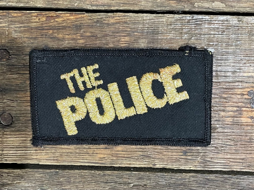 Vintage 1980s the Police Patch Clothing 80s England Rock Band Music ...
