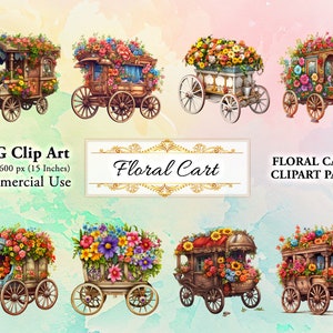 High-quality Png Floral Cart Clip Art, Clip Art & Image Files , Flower ...
