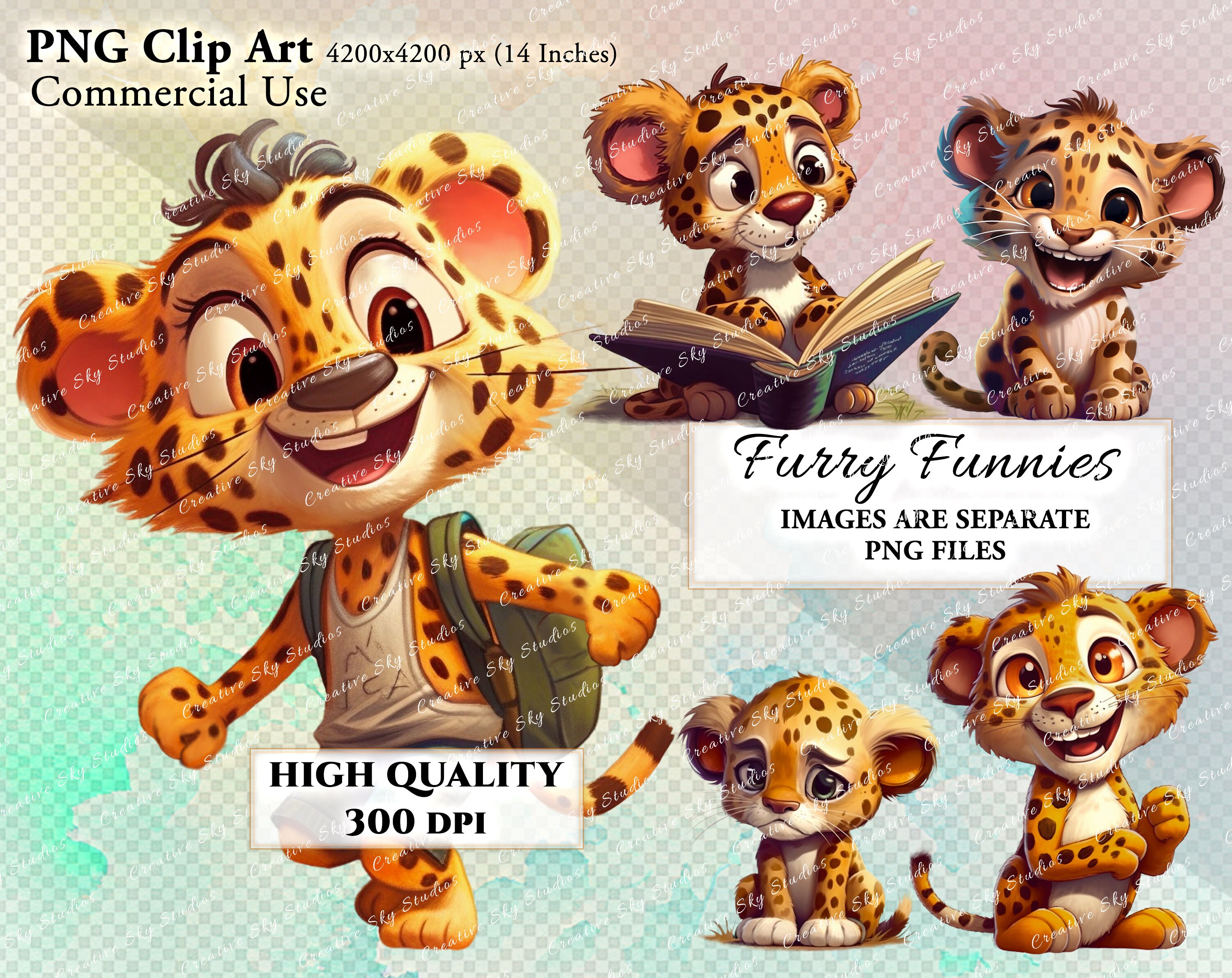Sweet Nursery Leopard, Leopard Clip Art, Leopard Png, Funny Leopard ...