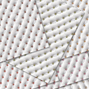 Tufted Beads Pattern Digital Paper-quilted Backgrounds, Tufted Digital ...