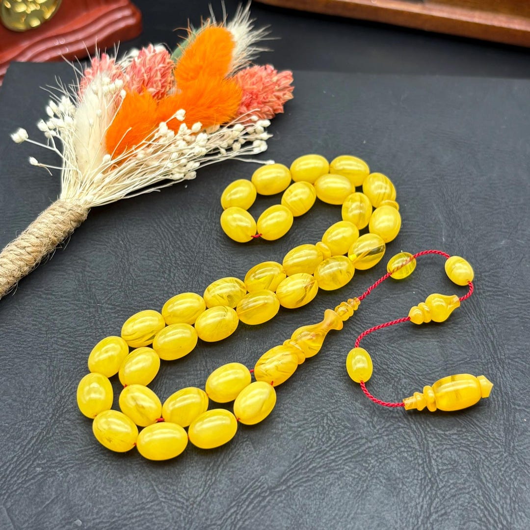 Vintage Bakelite,old Faturan,hitler Materyal,islamic Beads, Mesabeeh ...