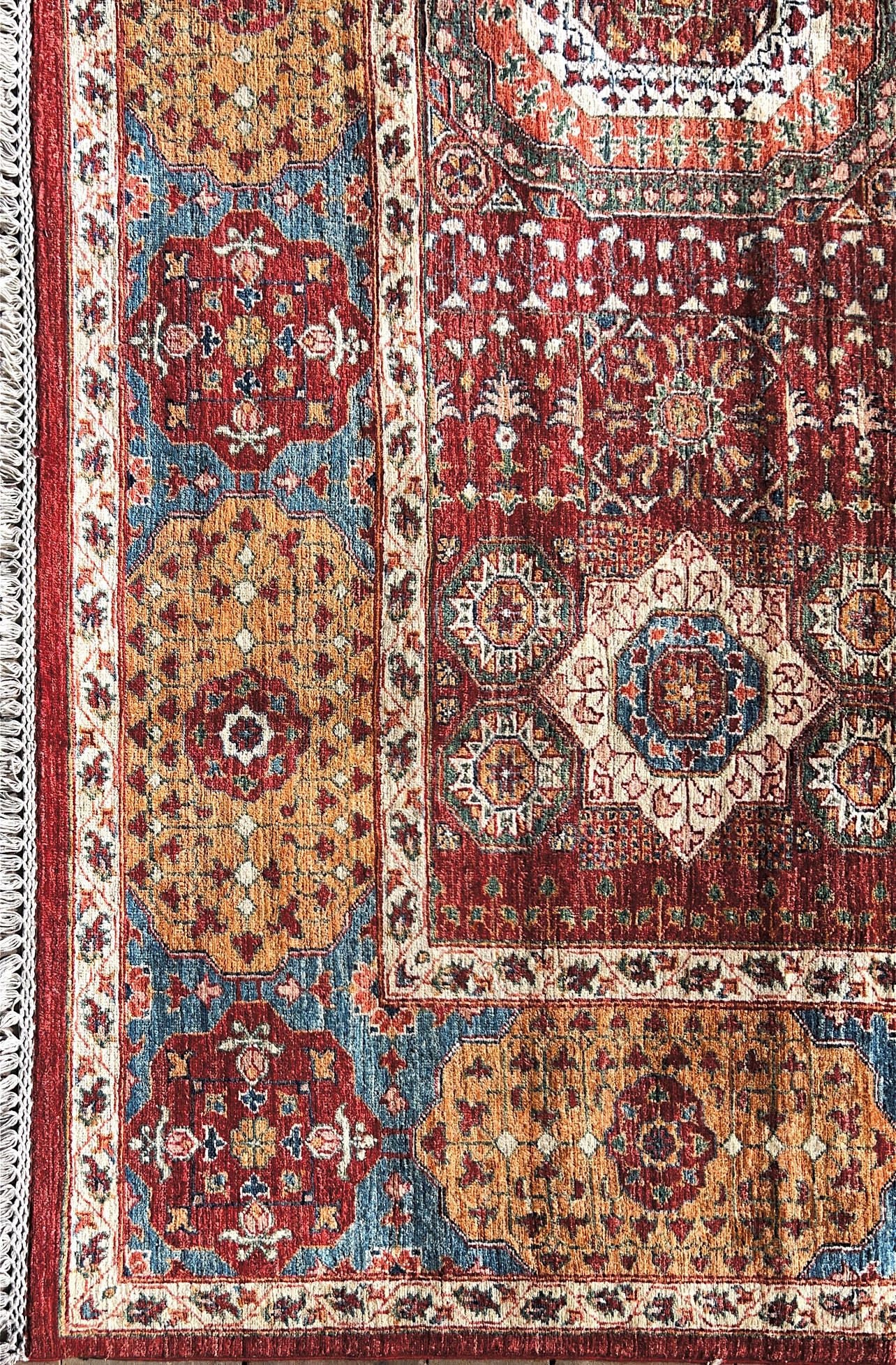 10x14 Ft Turkish Mamluk High Quality Area Rug, 10'3x13'6 Hand Knotted ...