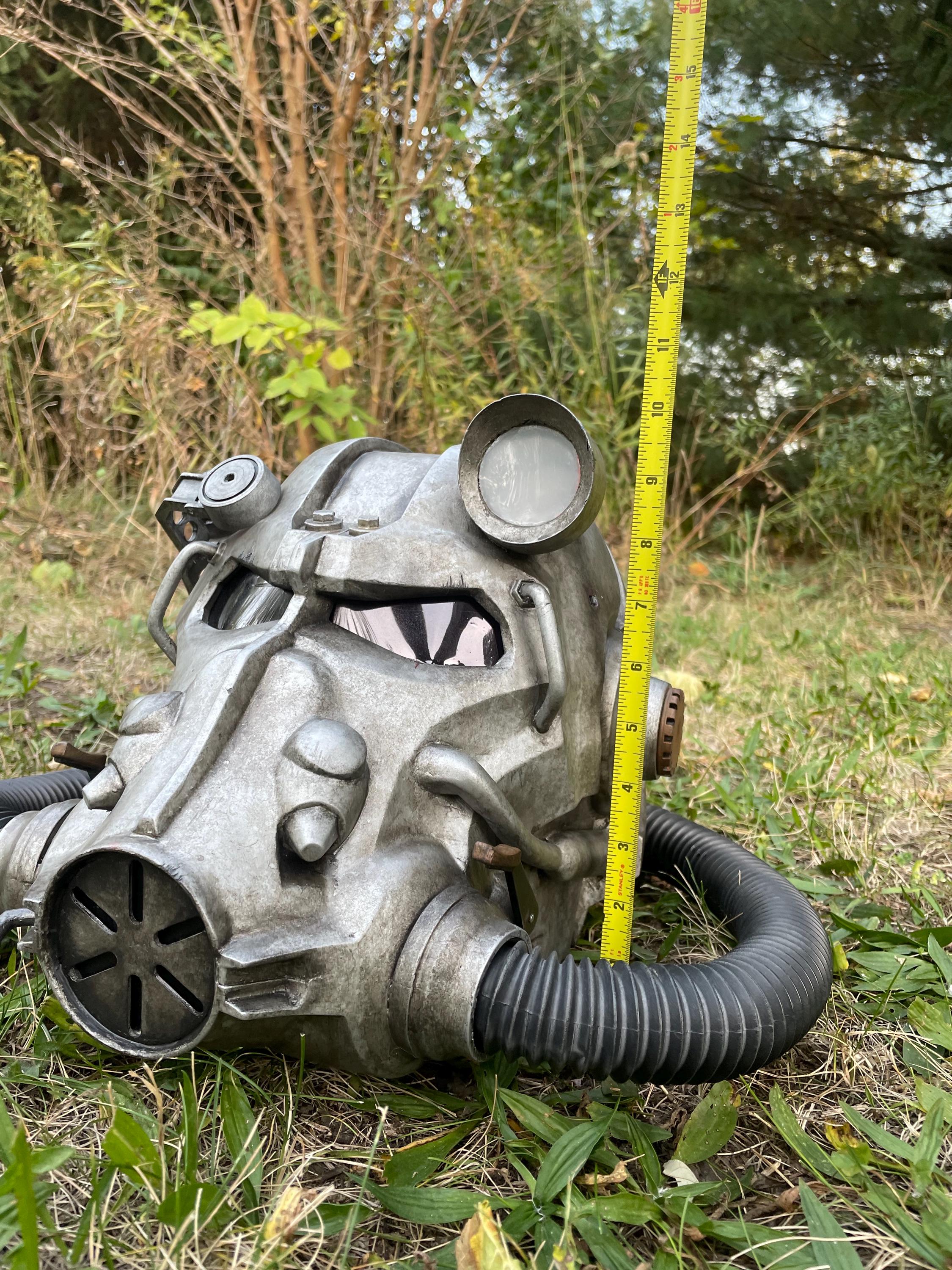 Fallout T-60 Power Armor Helmet – 3D Printed With Functional Lights - Etsy