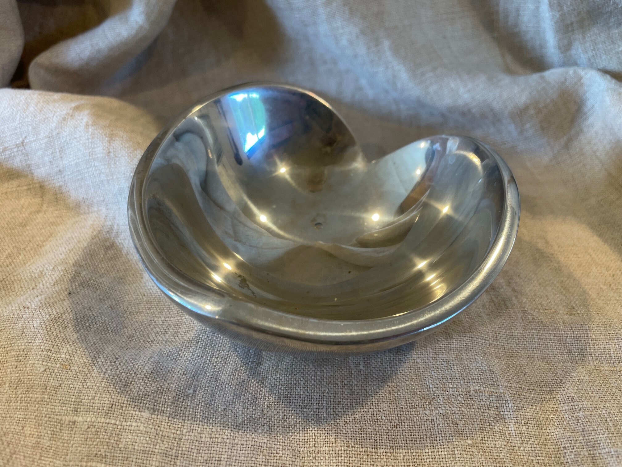 Original Nambe Heart Shaped Bowl MT0019 - Etsy